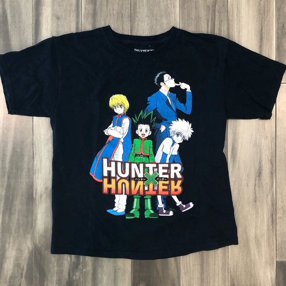 Hunter x Hunter | Shirts | Hunter X Hunter Anime Black Tshirt Xsmall ...